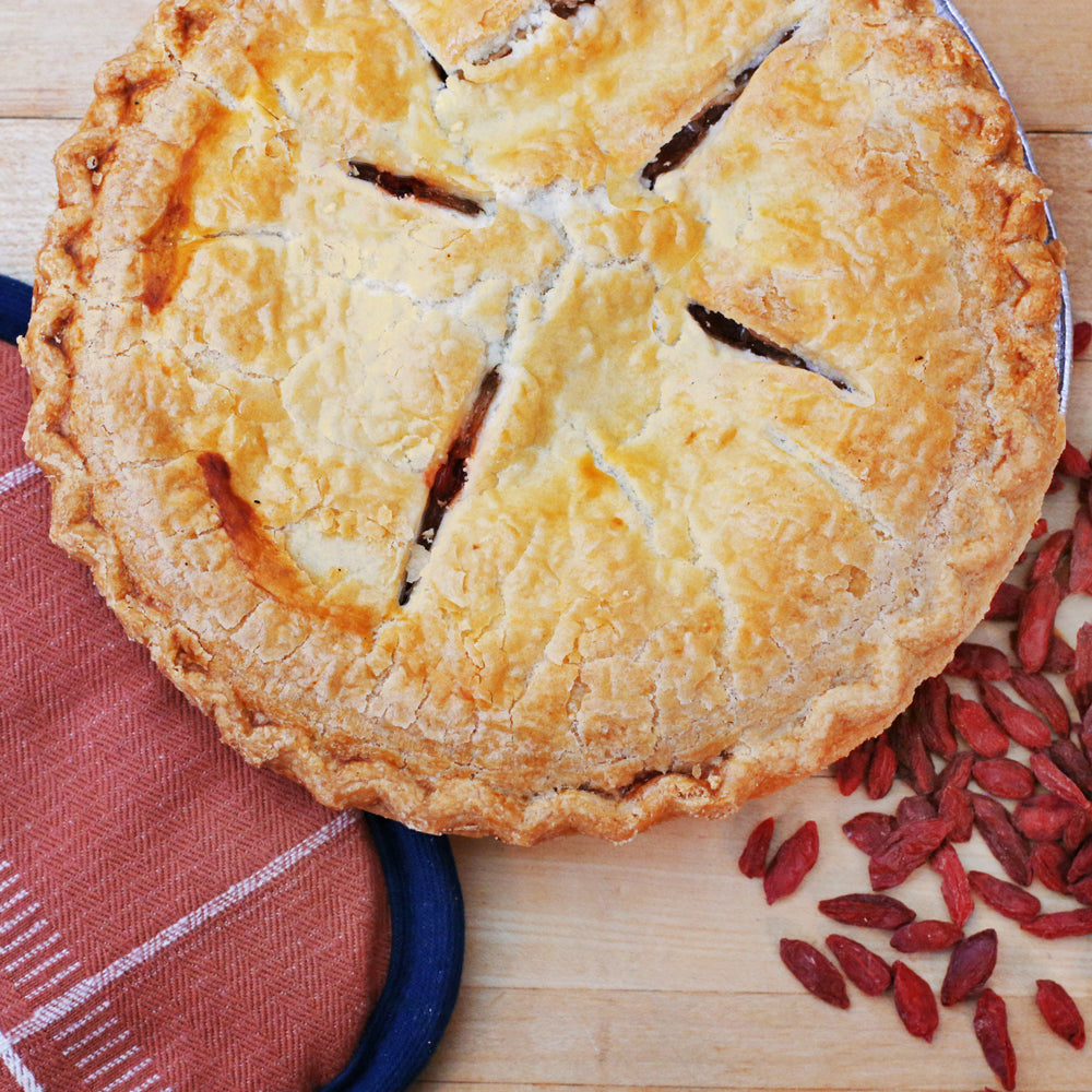 Apple Goji Berry Pie – Mayway Herbs